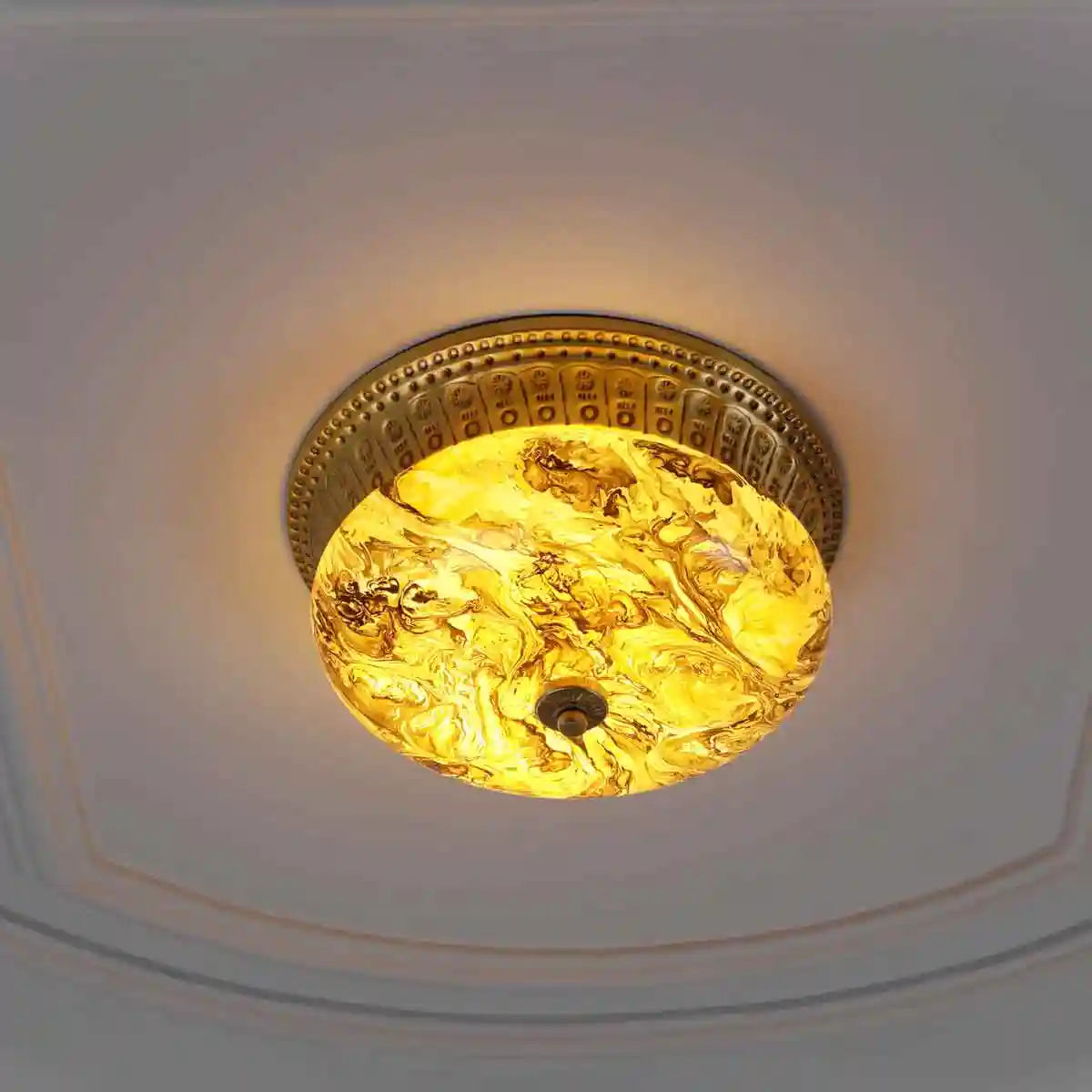 SOROLLA Round Flush Ceiling Light – KAPOOR-E-ILLUMINATIONS PRIVATE LIMITED