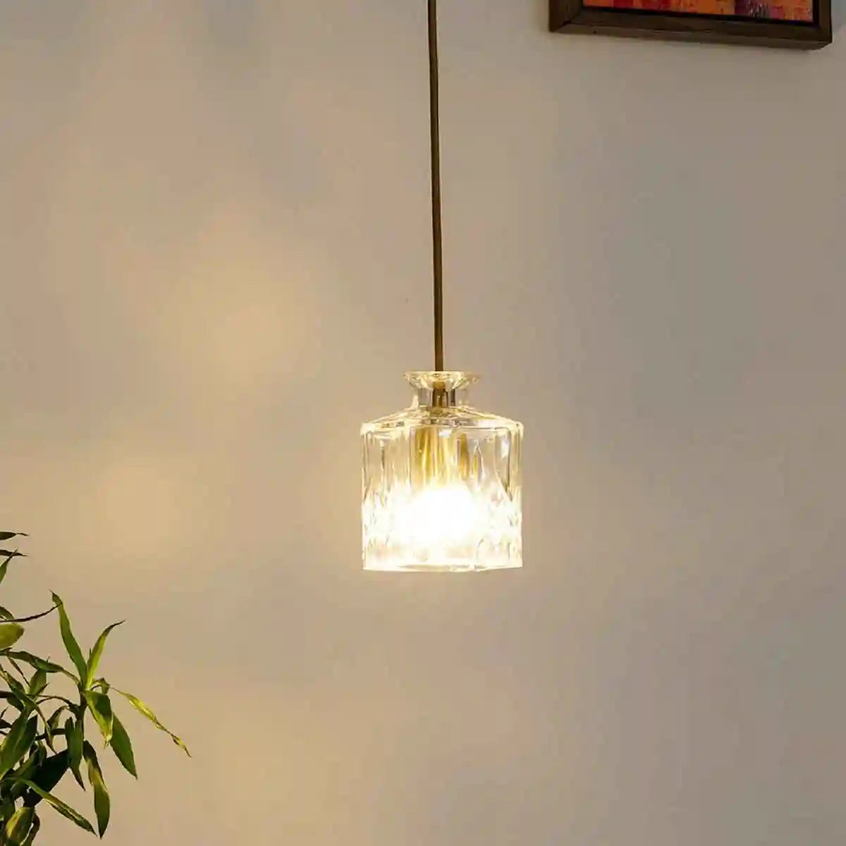 DECANTERLIGHT Square Glass Pendant Light – KAPOOR-E-ILLUMINATIONS ...